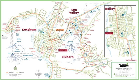 Ketchum - Sun Valley Area Maps | Visit Sun Valley